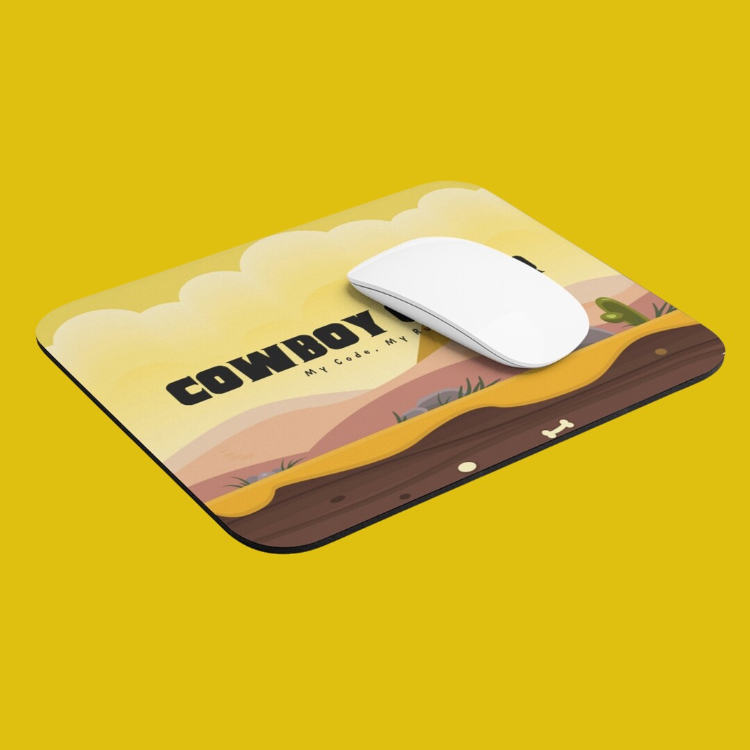Cowboy Coder Mouse Pad - Developer / Programmer / Coder / Software Engineer / Devops - Etsy