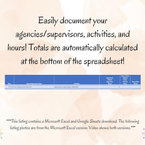 New Hampshire MFT, Clinical Hours Tracker, Supervision Log for Marriage ...