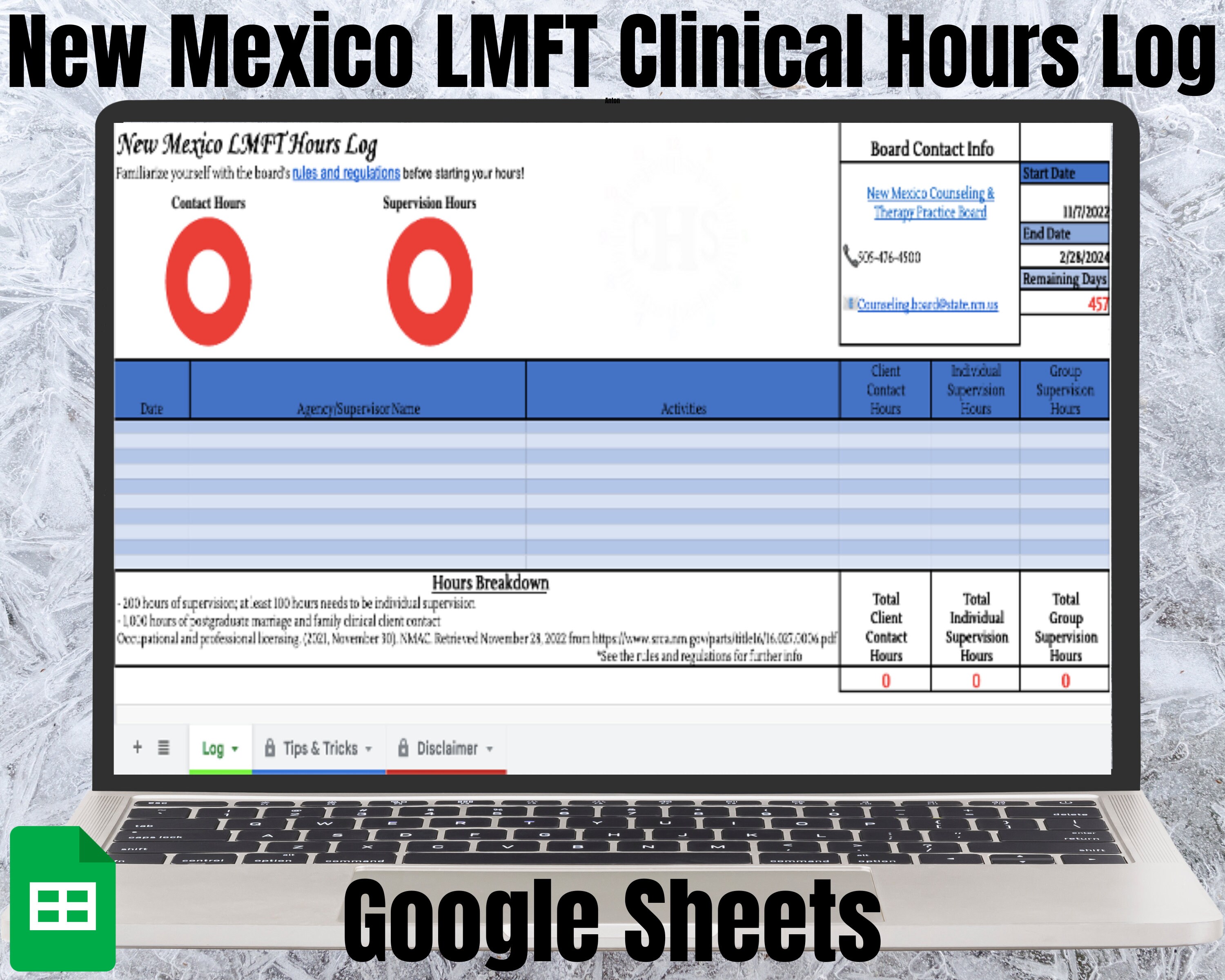 New Mexico LMFT Marriage and Family Therapist Hours - Etsy UK