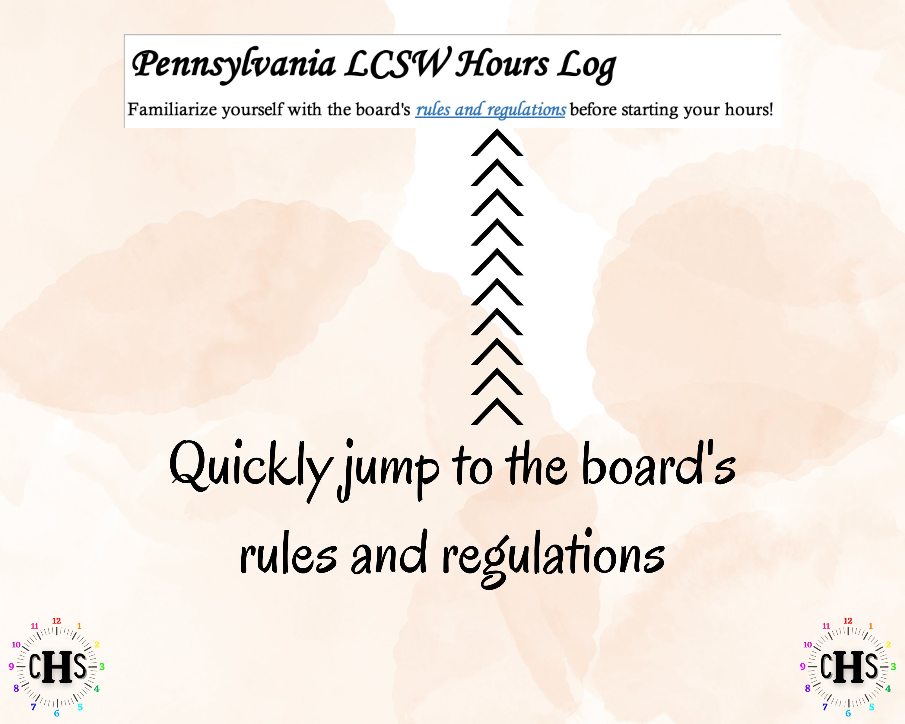 Pennsylvania, LCSW Hours Tracker, Clinical Supervision Log for Master ...