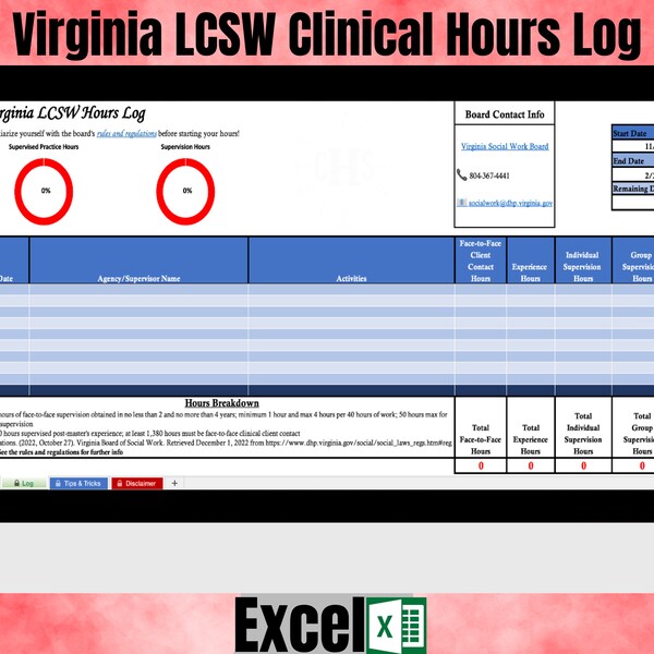 Work Log Tracker - Etsy