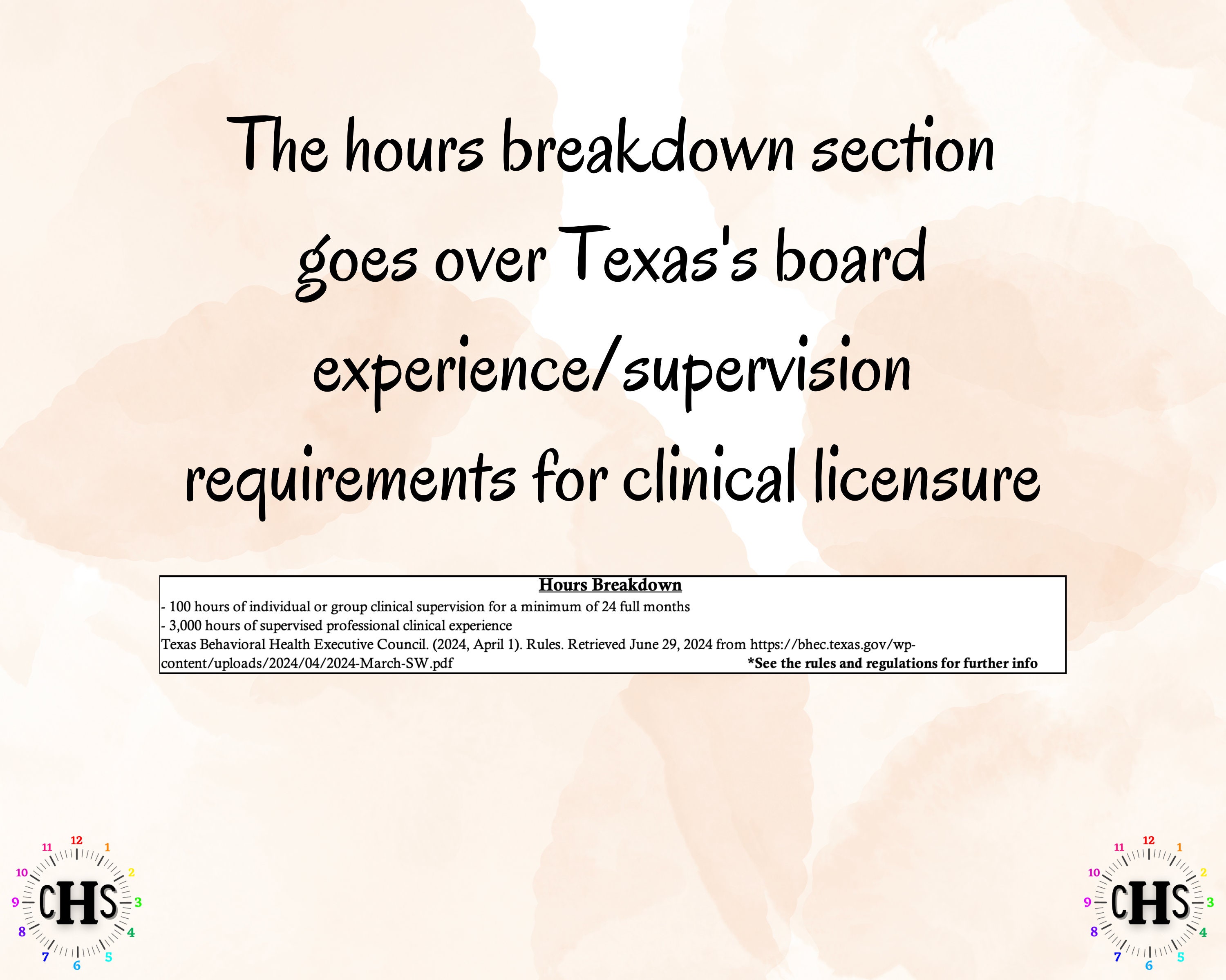 Texas, LCSW Hours Tracker, Clinical Supervision Log for Master Social ...