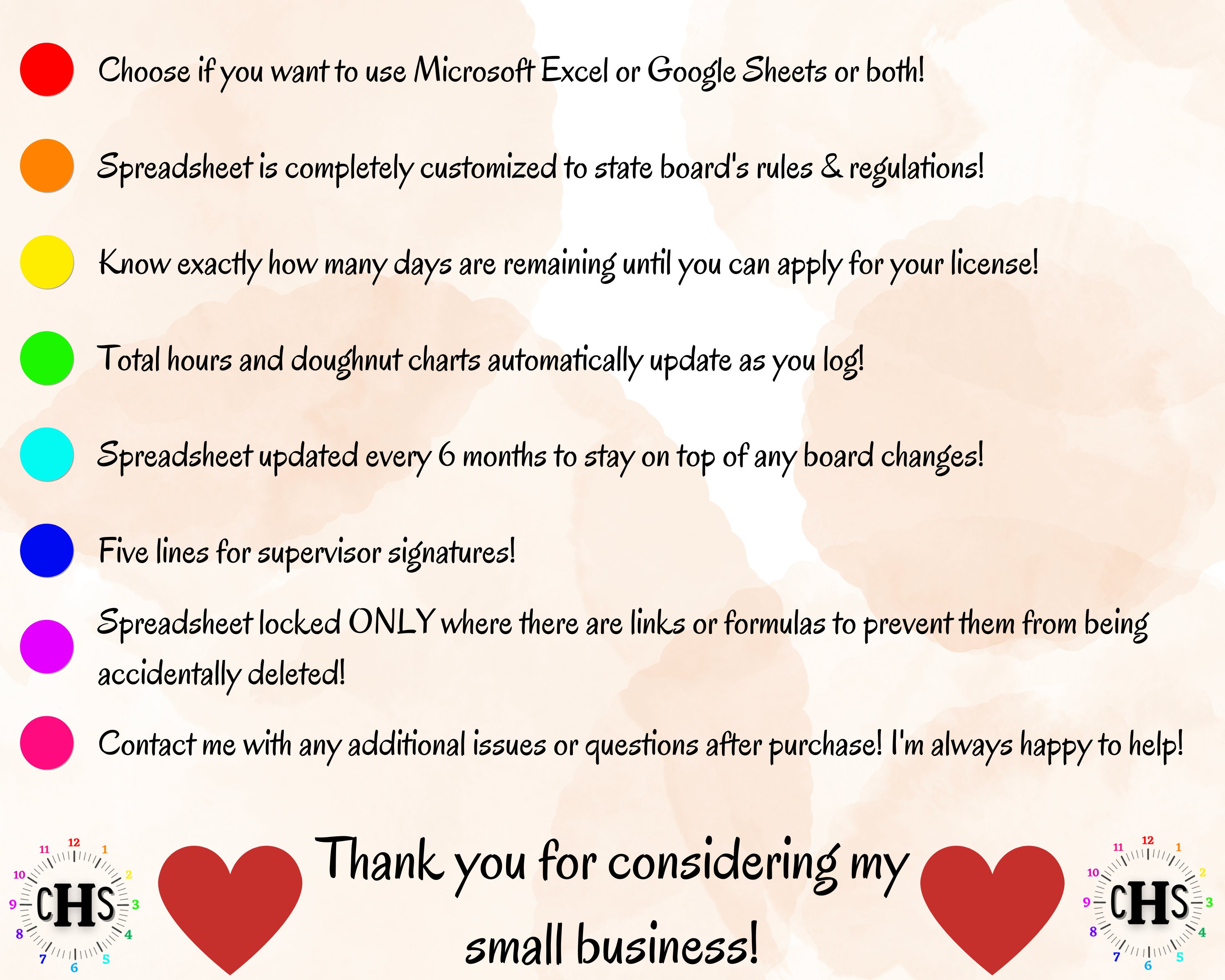 Illinois LCPC, Clinical Hours Tracker, Supervision Log for Licensed ...