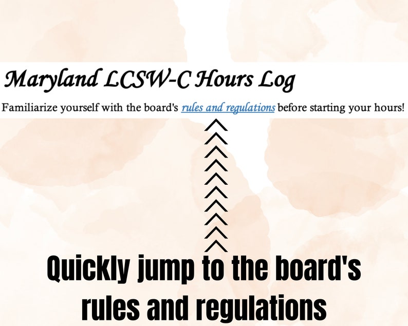Maryland LCSW-C, Clinical Hours Tracker, Clinical Supervision Tools ...