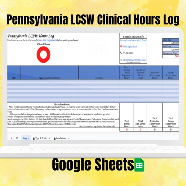 Social Work Supervision Log - Etsy