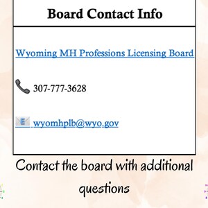 Wyoming LPC, Clinical Hours Tracker, Supervision Log for Provisional ...