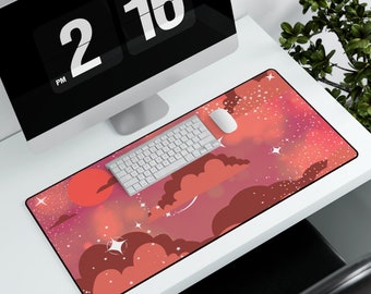 Blood Moon Desk Mat - Etsy