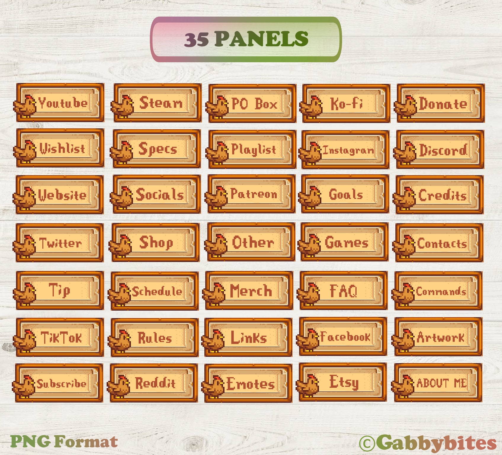 Stardew Valley Animated Stream Overlay Package for Twitch - Etsy Canada