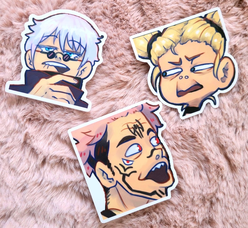 JJK Goodies Basket Stickers Car Stickers Keychain - Etsy Australia