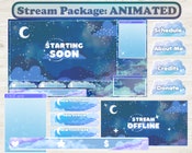 Stardew Valley Animated Stream Overlay Package for Twitch, Aesthetic ...