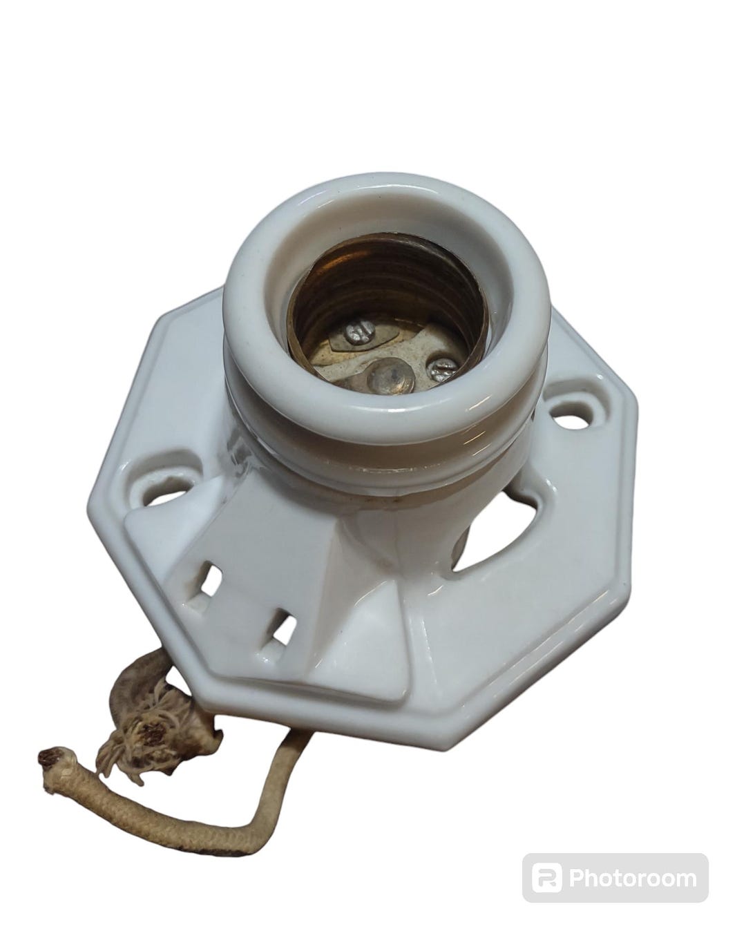 Vintage Paulding Porcelain Light Socket and Outlet - Etsy