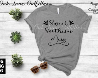 Southern Mess Svg - Etsy