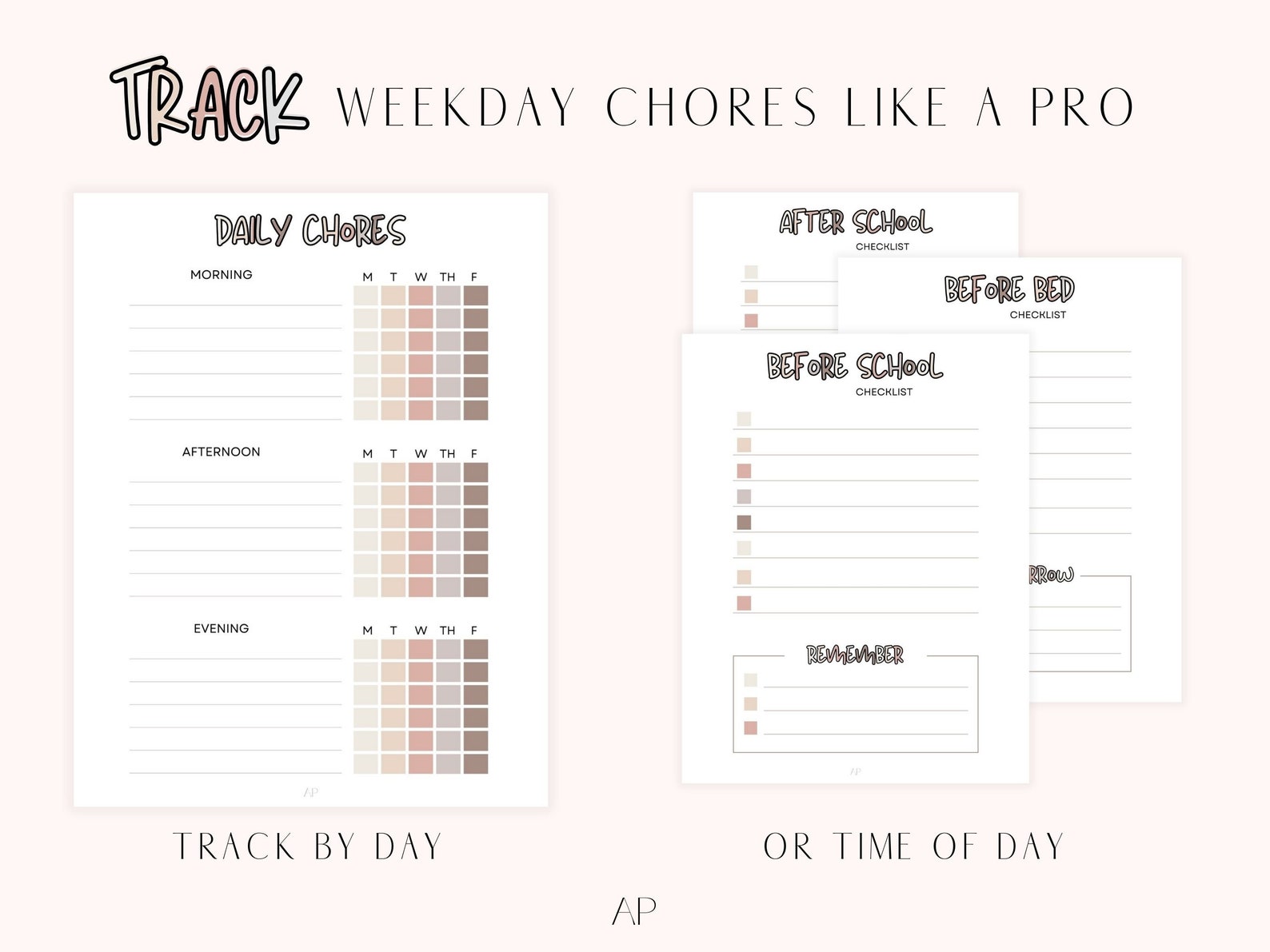 Editable Children's Cleaning Planner, Kids Chore Chart, Daily Weekly ...