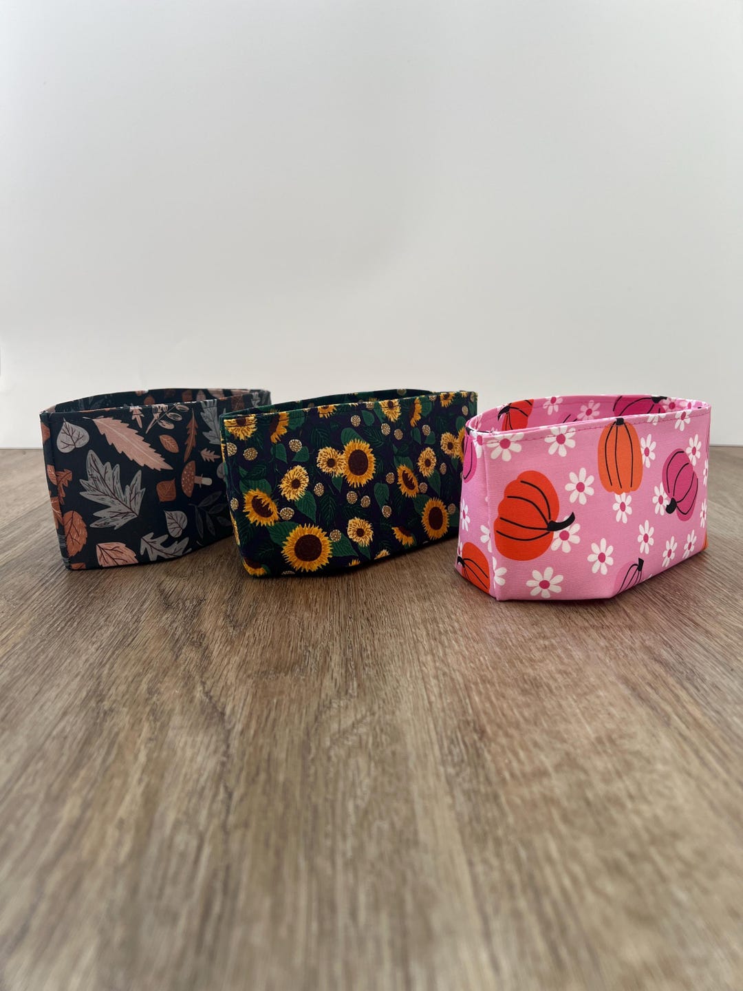 Fabric Foldable Basket, Christmas Themed, Storage Organizer, Podlet - Etsy