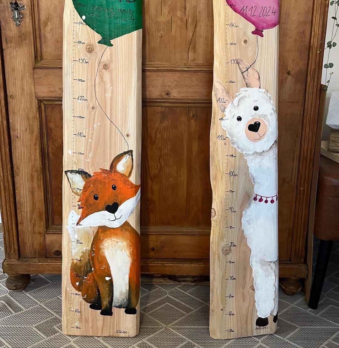 Children's Growth Chart | Size Chart | Custom Growth Chart | Handmade ...