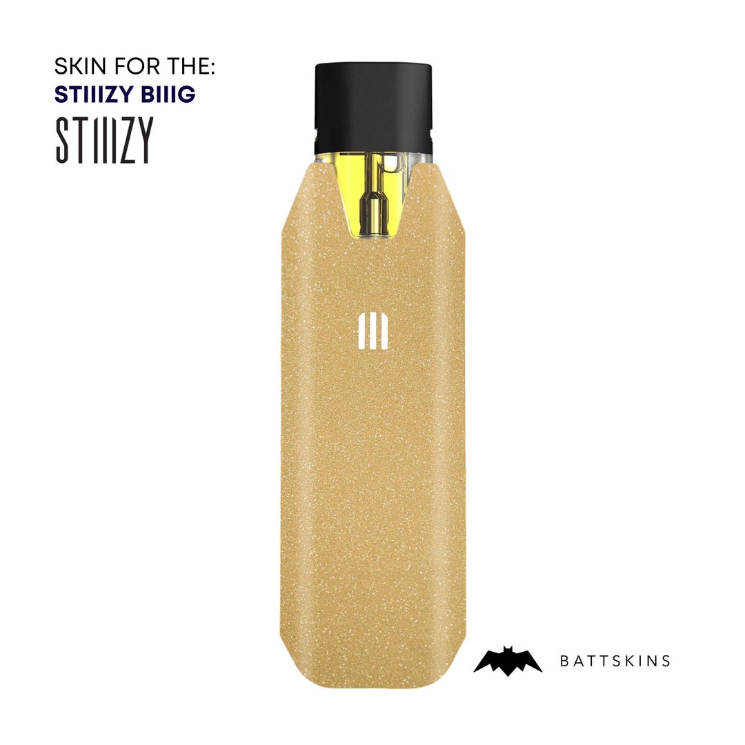 STIIIZY BIIIG Gold Shimmer 3D Skin SKIN Only No Device Included Wrap ...