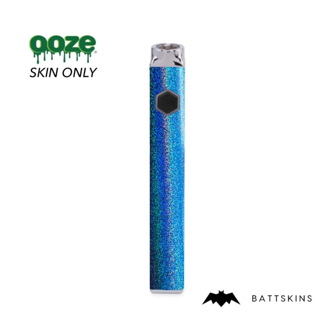 OOZE QUAD Flex Temp Neon Blue Holographic Skin *SKIN Only* | No Device ...