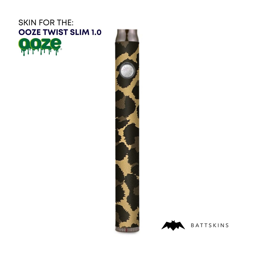 OOZE Slim Twist 1.0 Leopard Skin *SKIN ONLY* | No Device Included ...