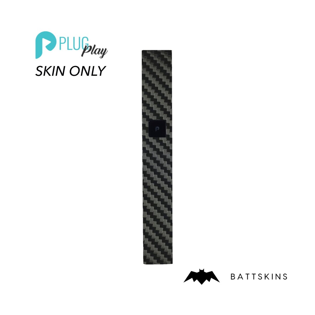 PLUGPLAY® Black Carbon Fiber 3D Skin *SKIN ONLY* | No Device Included ...