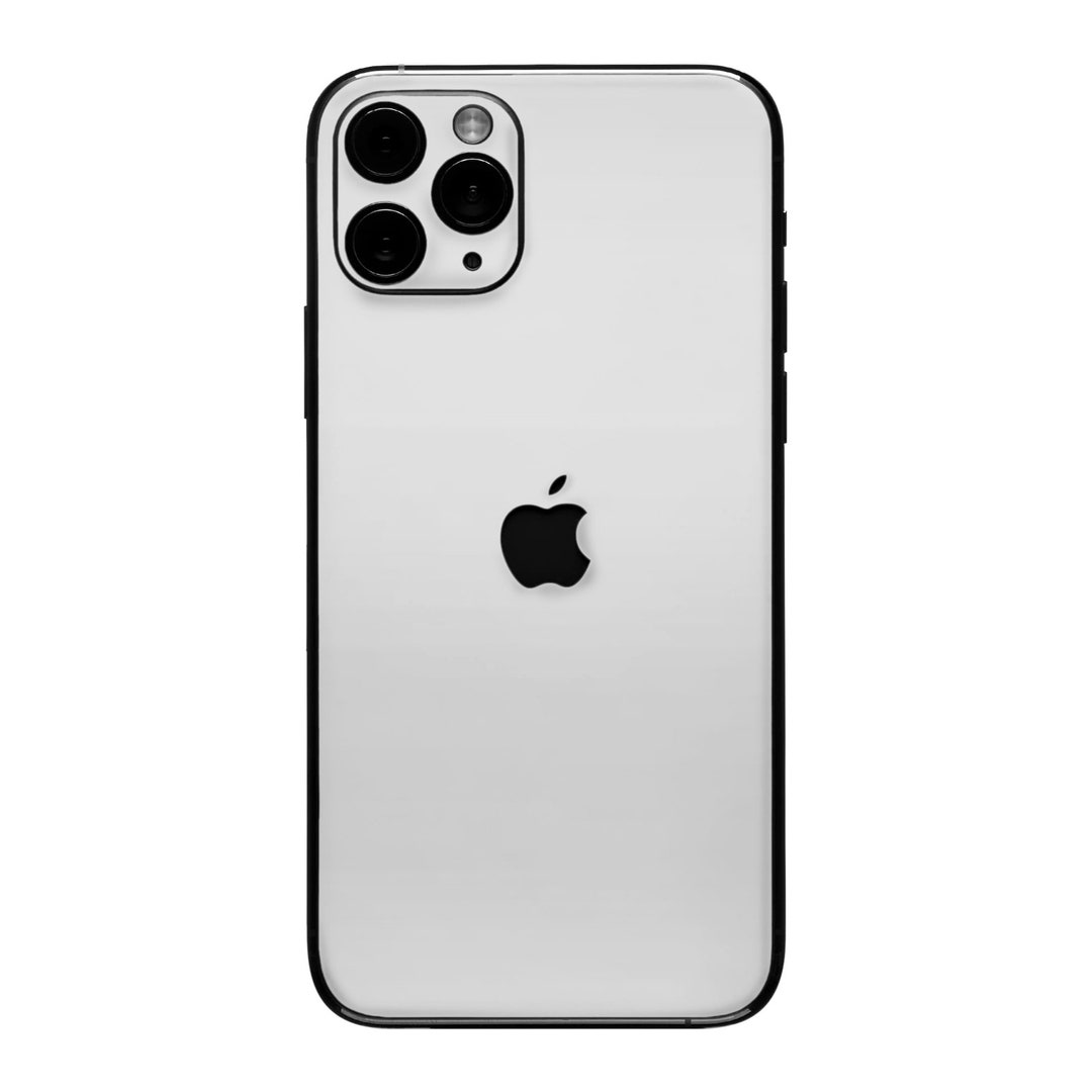 White Matte Premium Vinyl Skins for Your iPhone - Skin Wraps for Edge ...