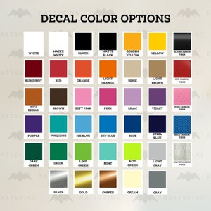 Overlay Logo Decals | Vinyl Decals | Available in 42 Colors - Etsy