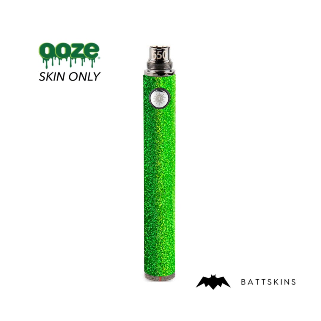 OOZE Twist 510 Thread 650 Mah Skin | Neon Green Holographic Skin *SKIN ...