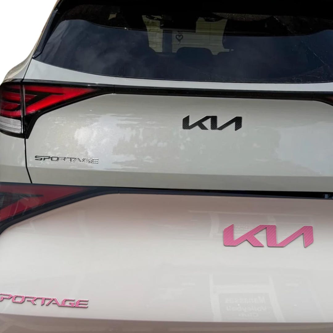 Overlay Logo Decals Fits 2022-26 Sportage | Vinyl Decals | Available in ...