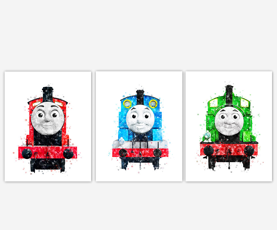 Thomas And Friends Character Poster