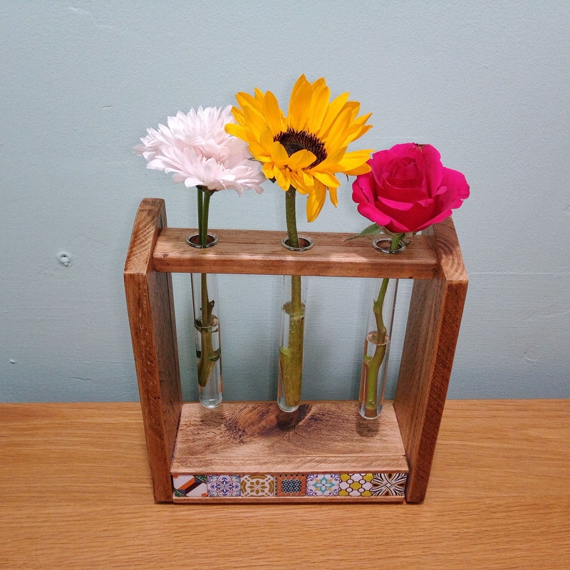 Test Tube Flower Holder - Etsy UK