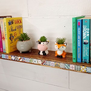 Custom Wall-mounted Book Rack - You Choose Length and Colour - Etsy