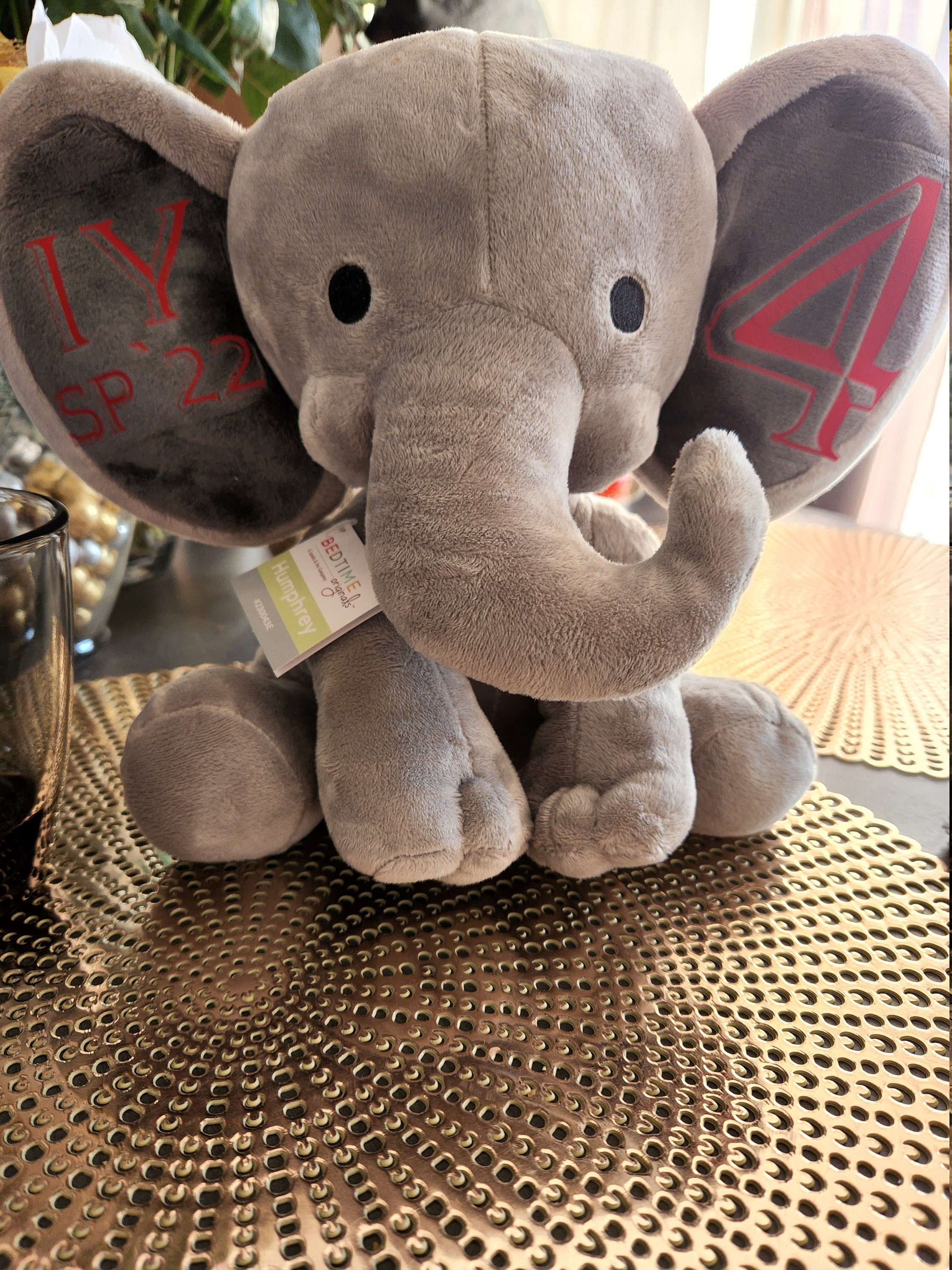 Custom 9" Elephant - Etsy