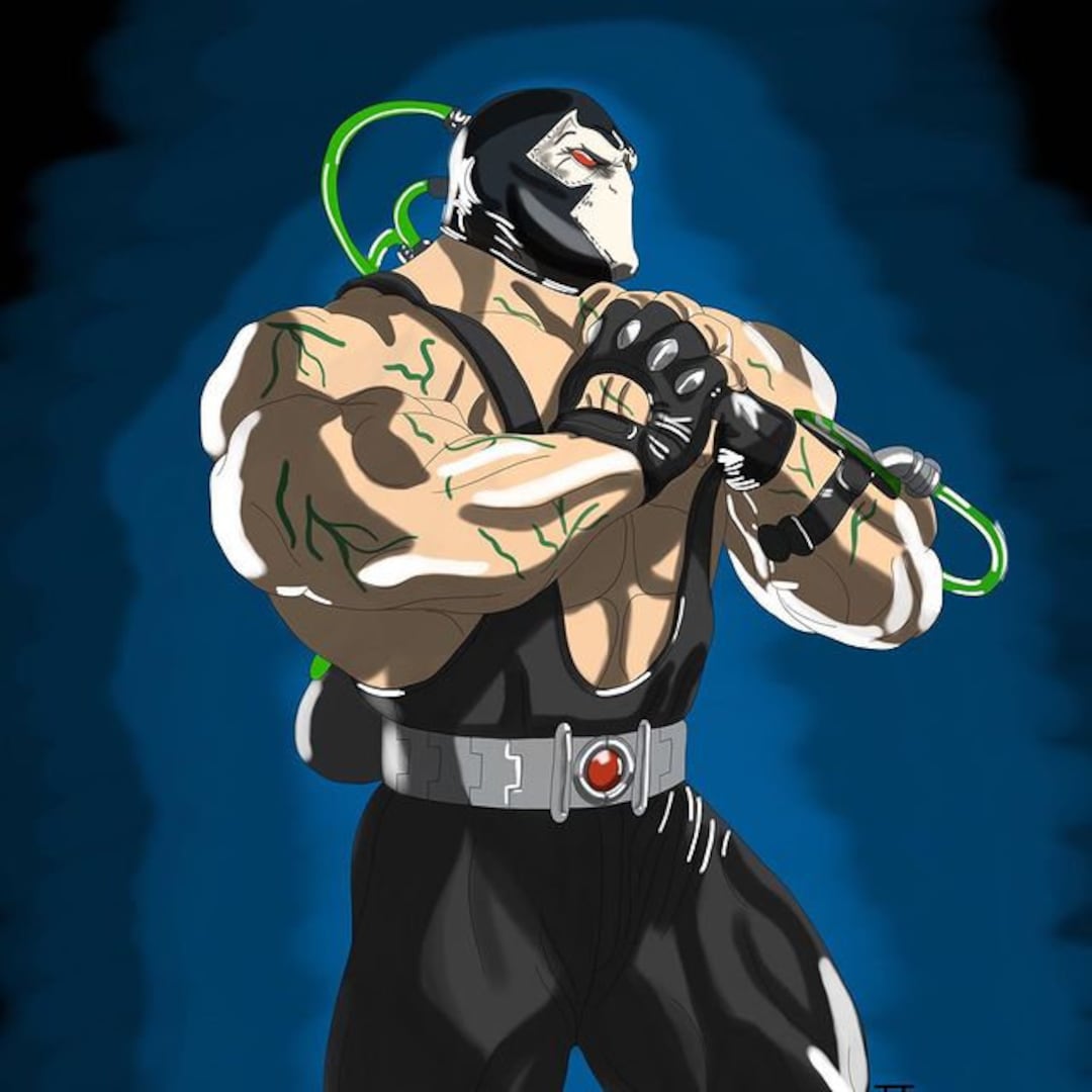 Bane - Digital Fan Art - Etsy