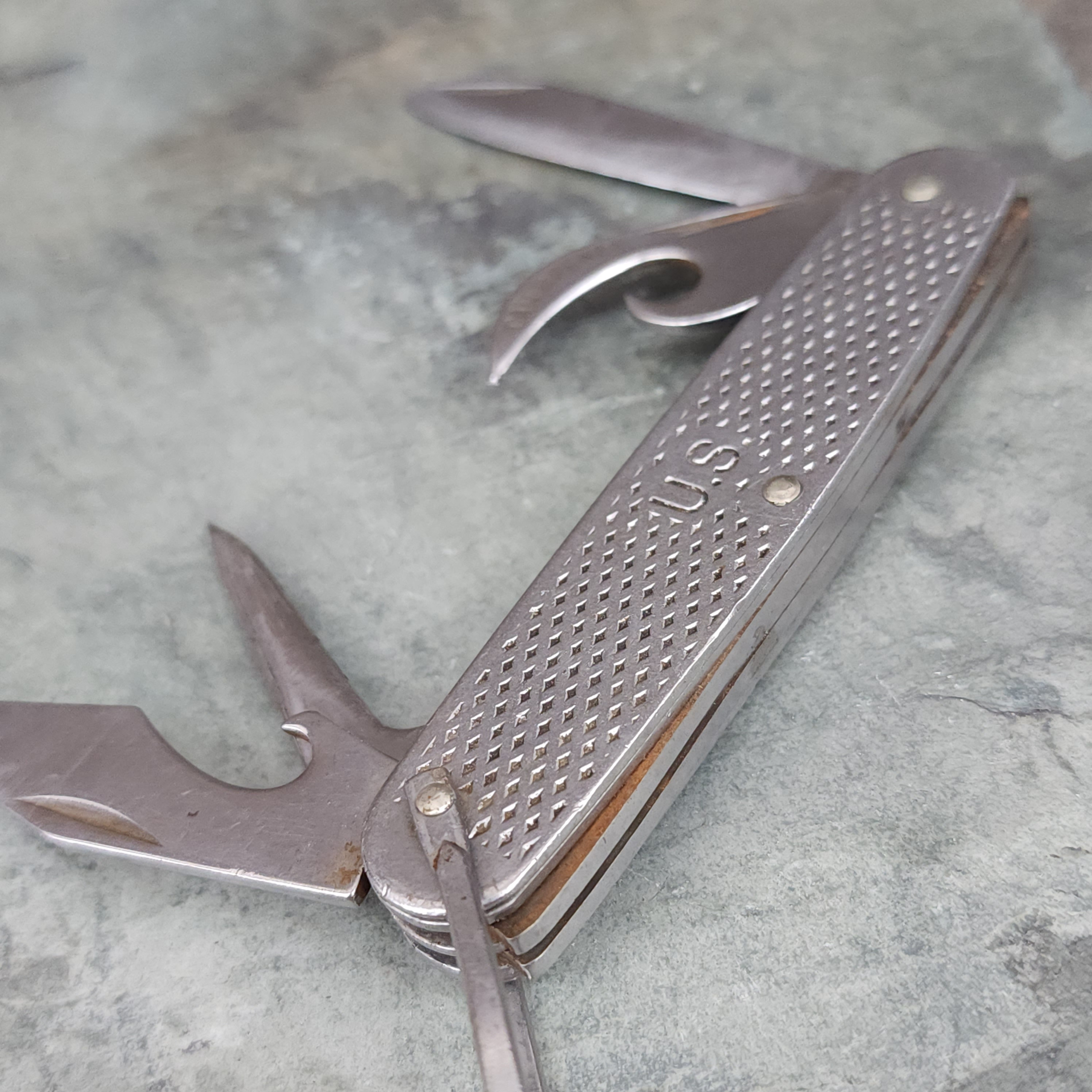 Vintage Camillus U.S. Military Army Multi-blade Folding Knife 1976 ...