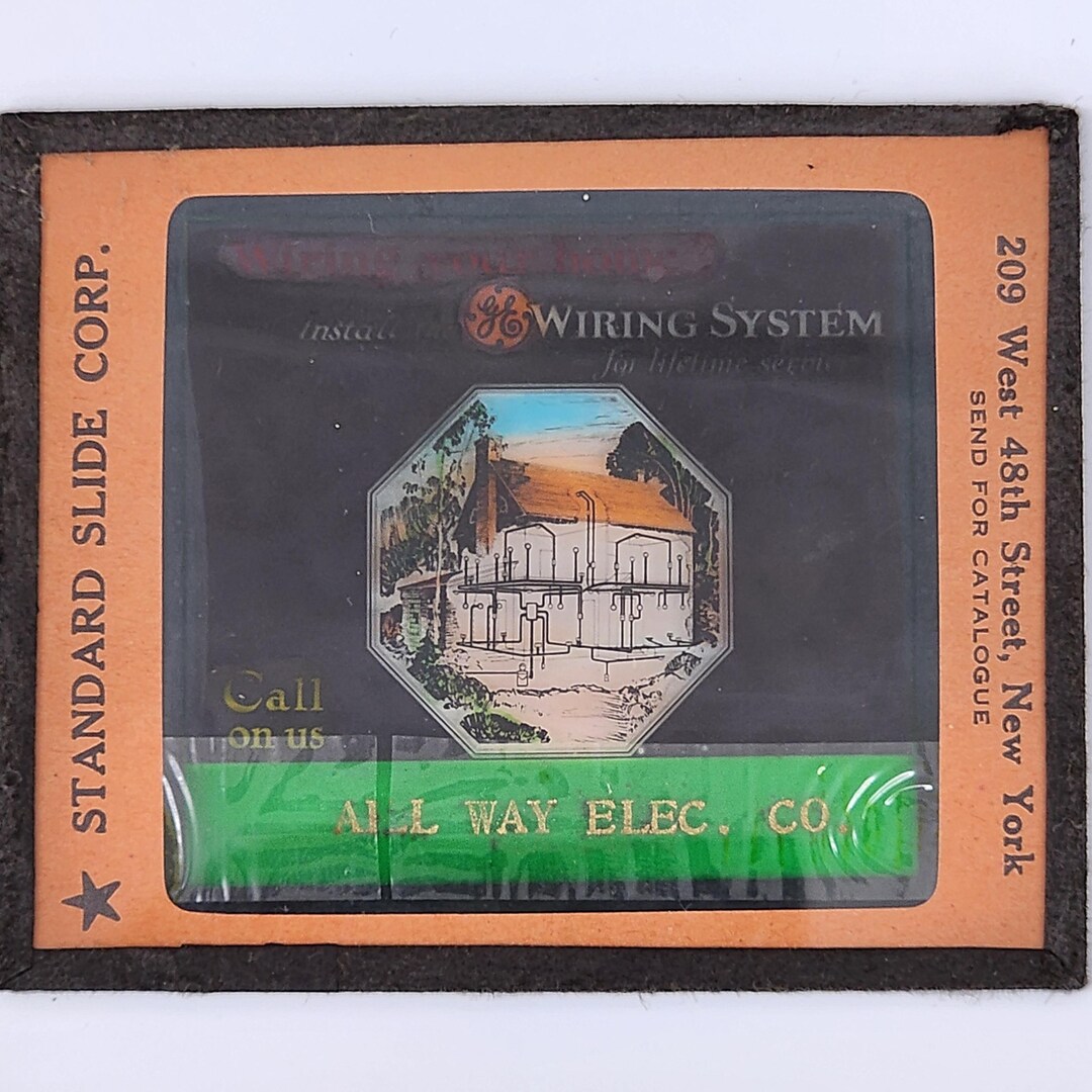 Antique GE General Electric Wiring System All-way Elec. Co. Magic ...