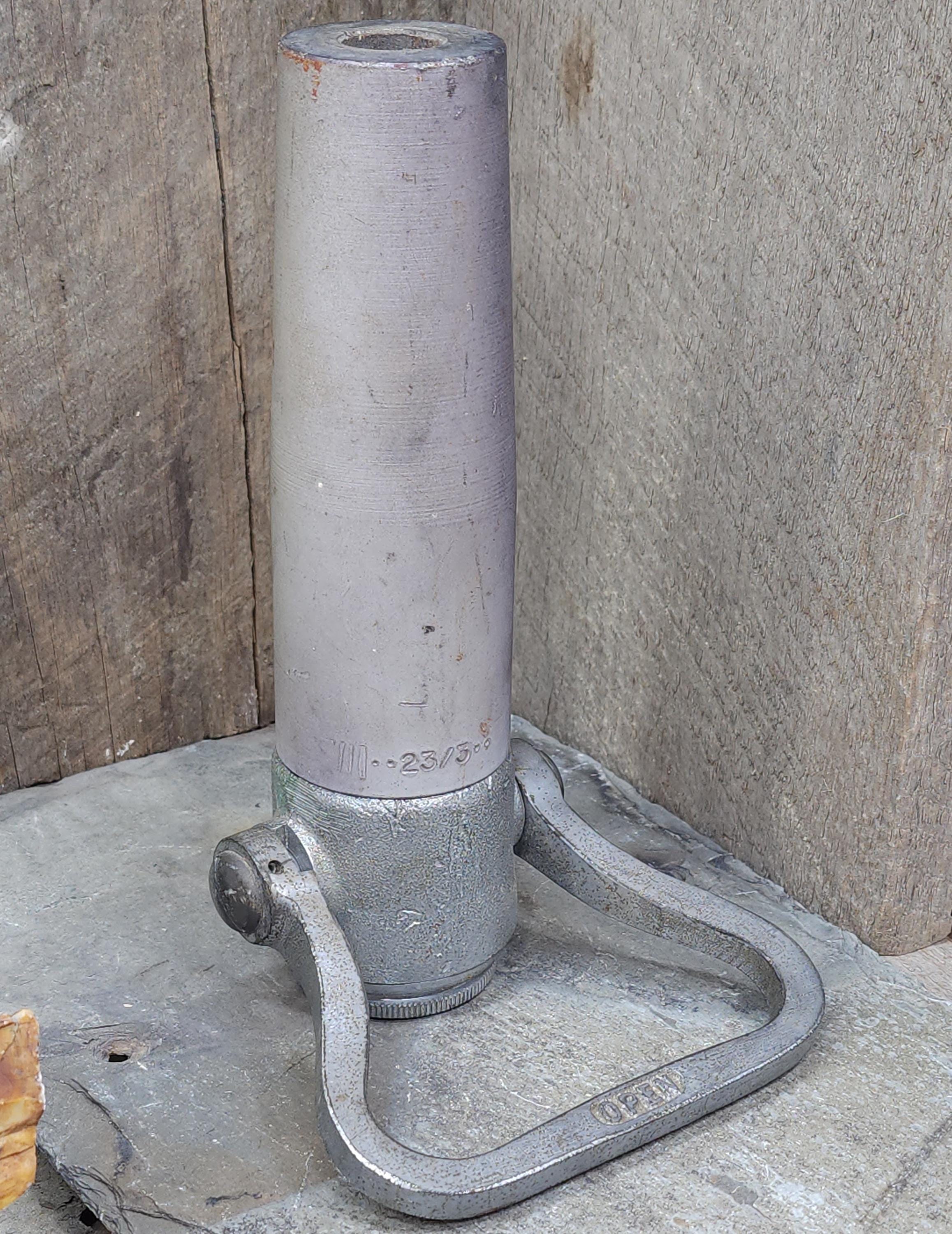 Vintage 23/3 Fire Fighting Fire Hose Nozzle Ball Valve & Lever Handle ...