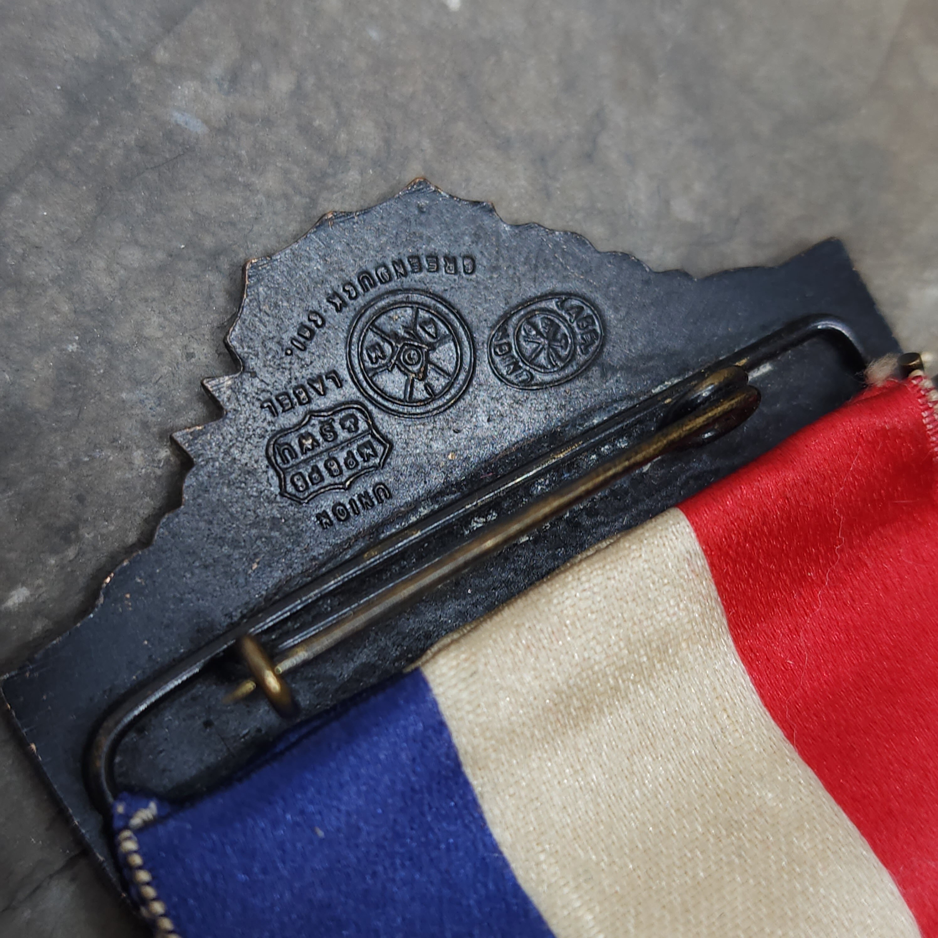 1932 Alternate Badge Ribbon Medal Pinback Chicago Democratic National ...