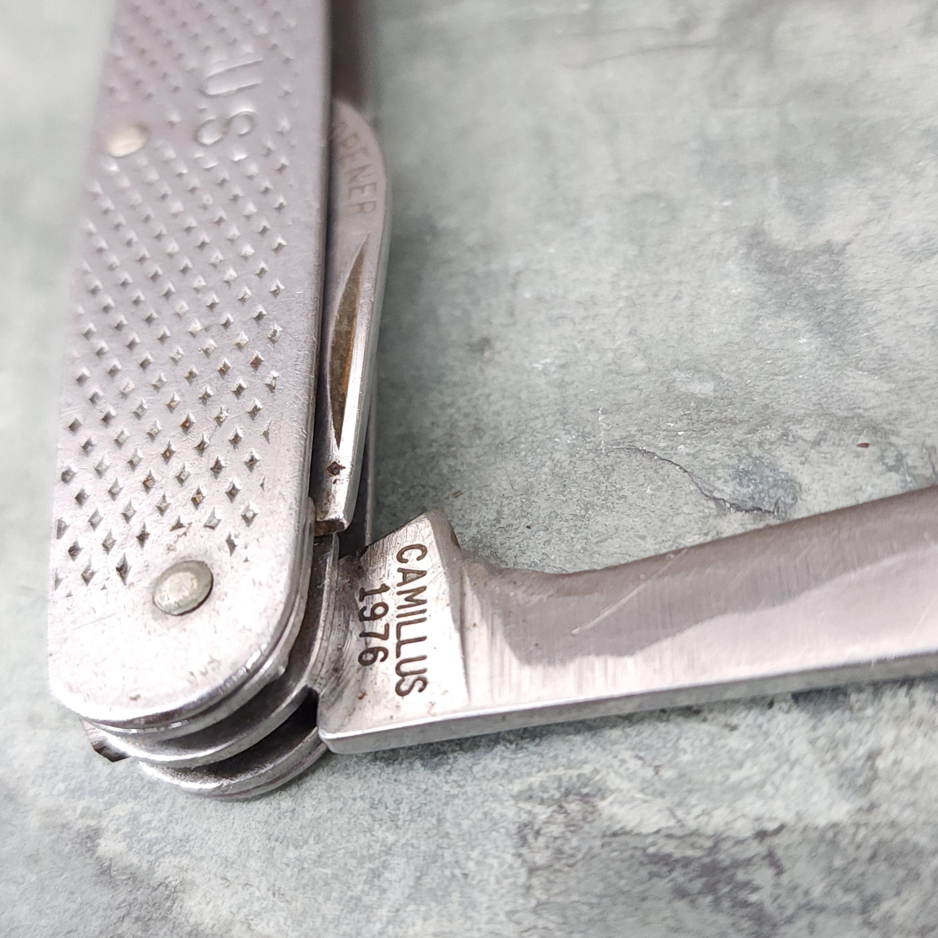 Vintage Camillus U.S. Military Army Multi-blade Folding Knife 1976 ...