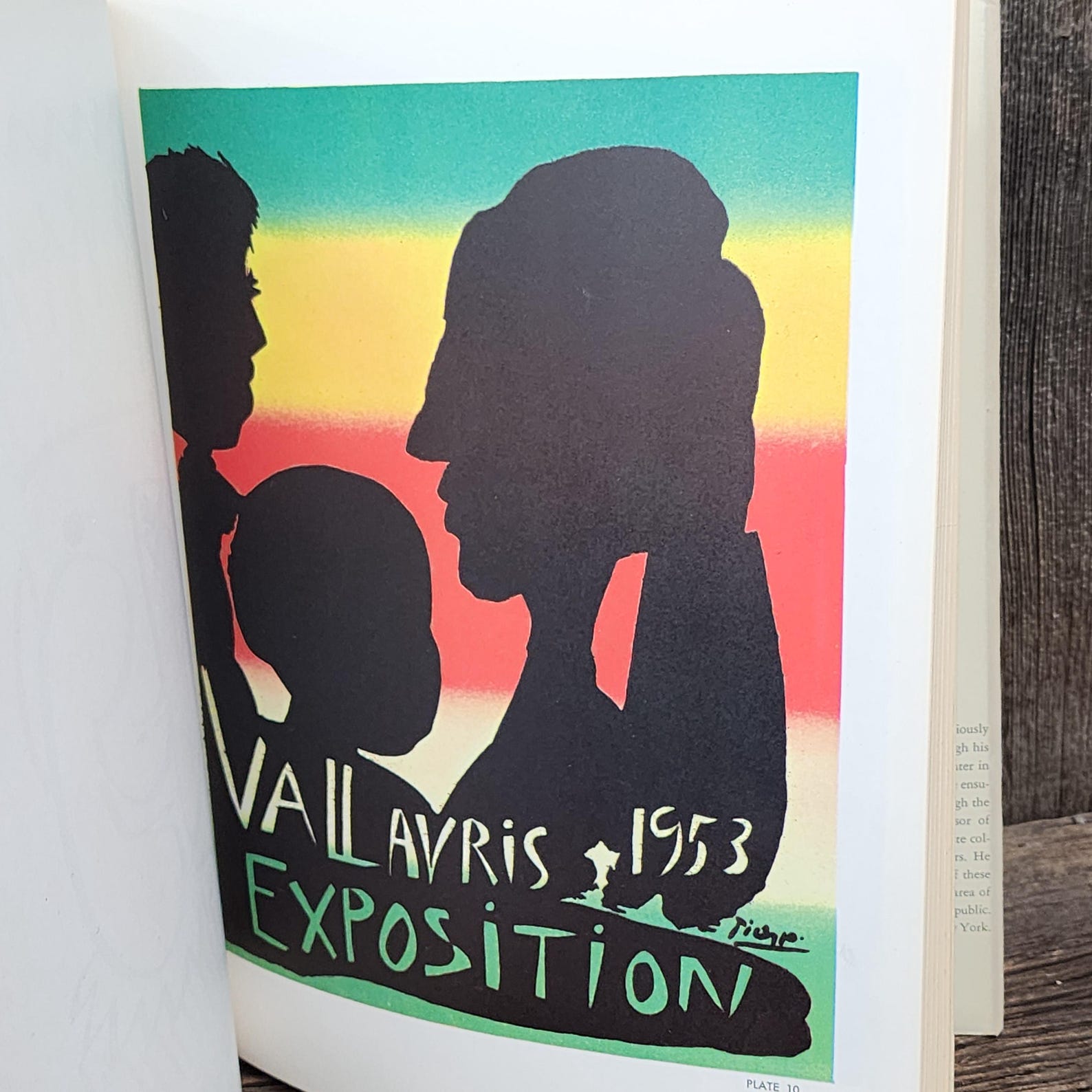 1964 the Posters of Picasso Enlarged Edition Book W/ DJ 48 Prints ...