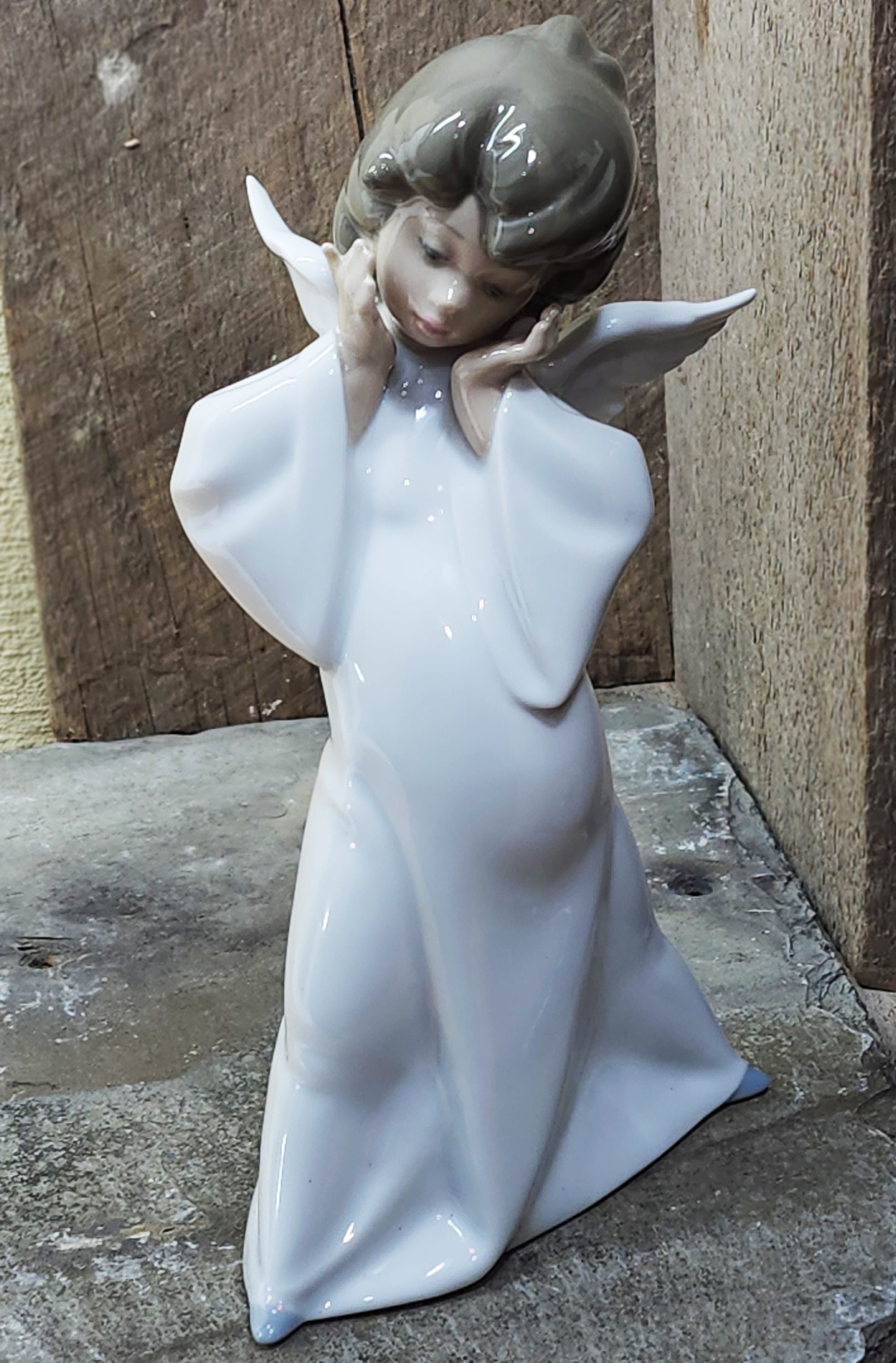 1997 Vintage Lladro 4959 Mimico Mime Angel Figure Salvador - Etsy