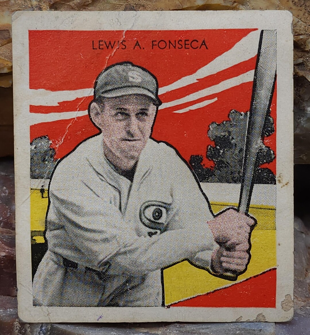 Lewis A. Fonseca 1933 Tattoo Orbit Chewing Gum Baseball Card Chicago ...