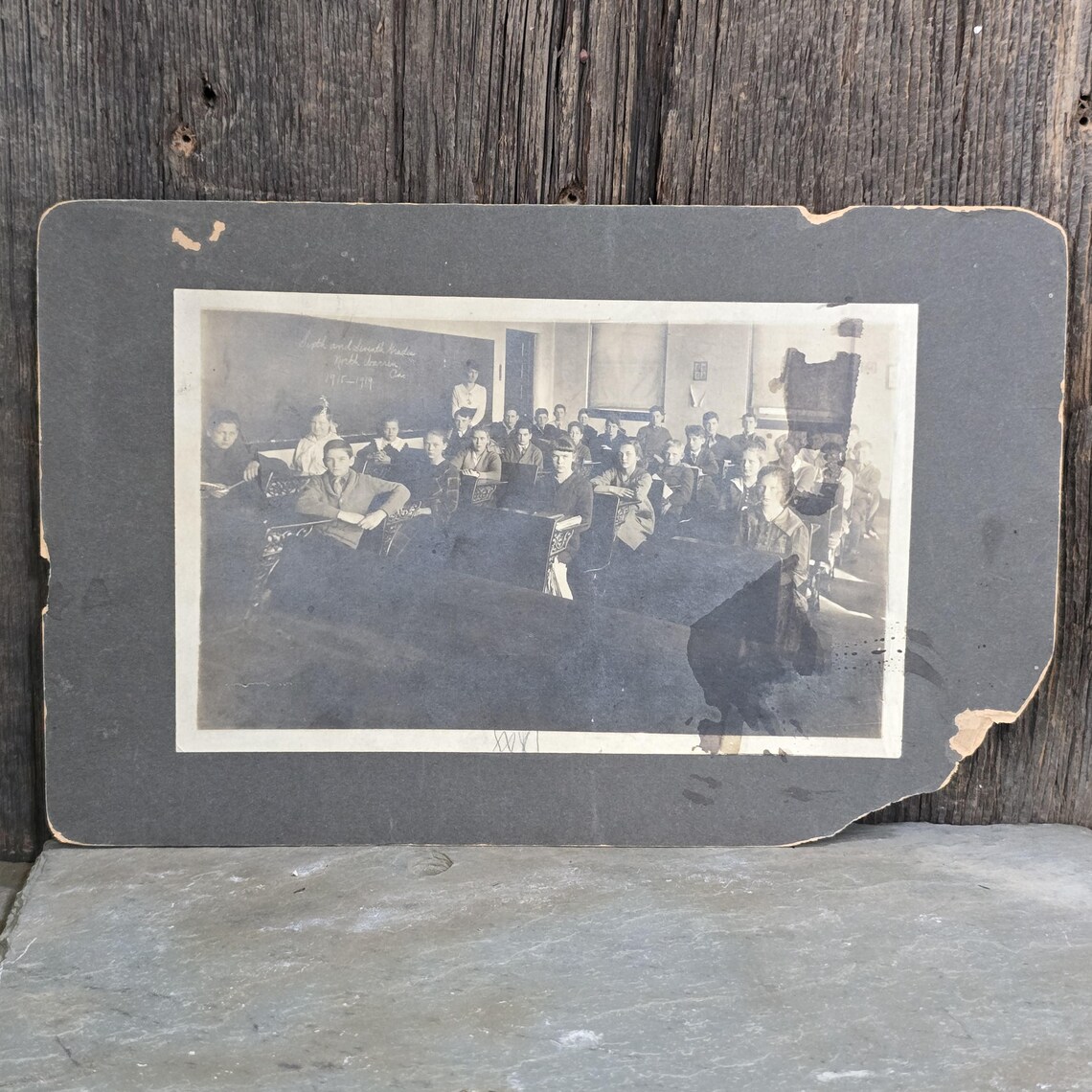 1919 Sixth & 7th Grade Class Photo North Warren, PA High School ...