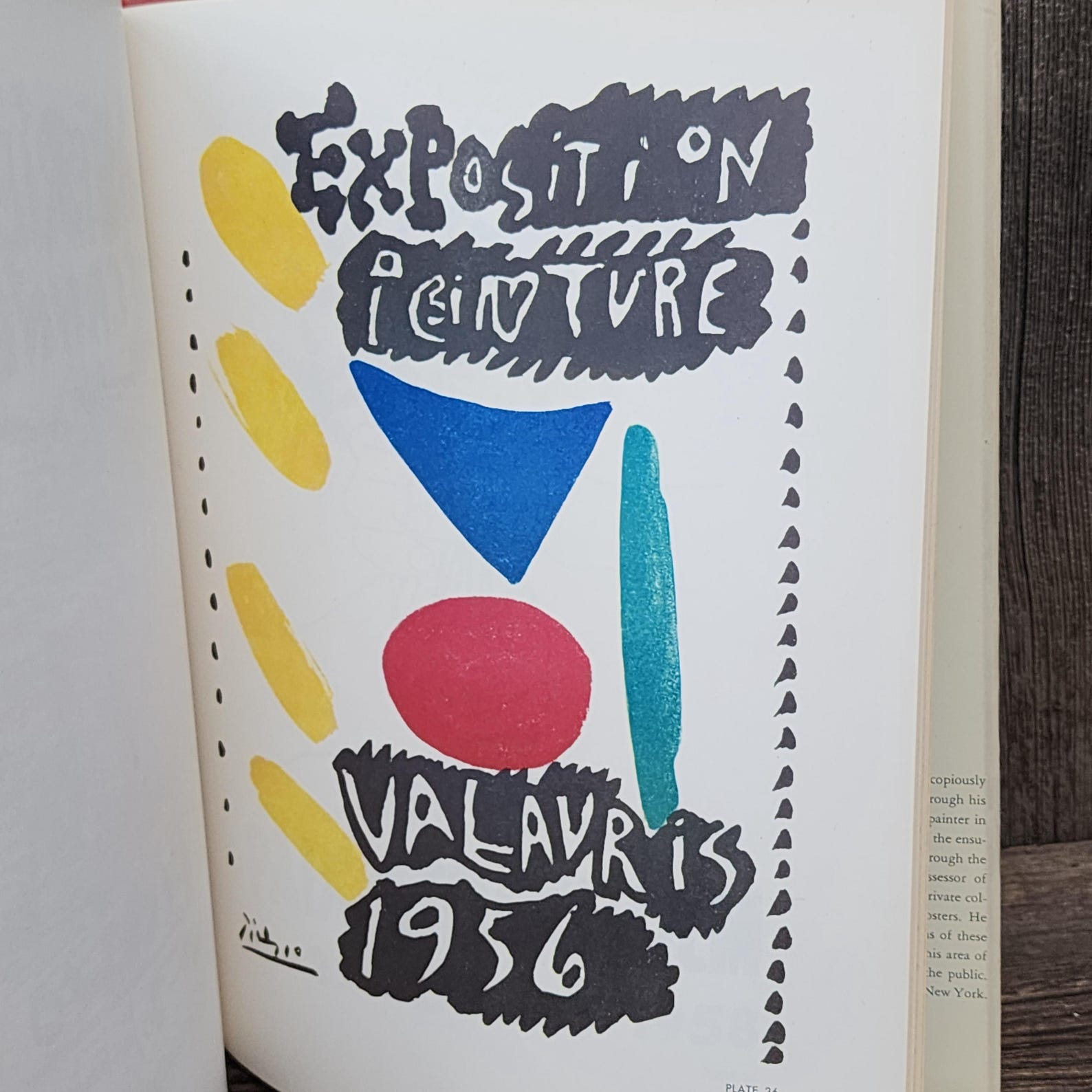 1964 the Posters of Picasso Enlarged Edition Book W/ DJ 48 Prints ...