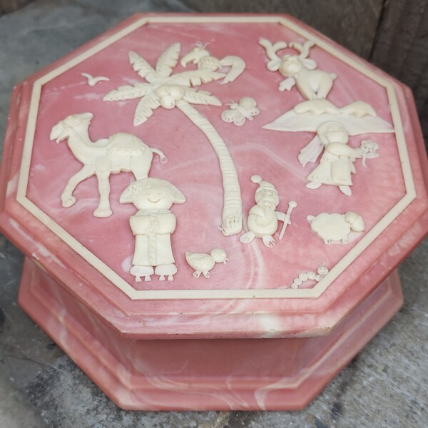 Incolay Jewelry Box - Etsy