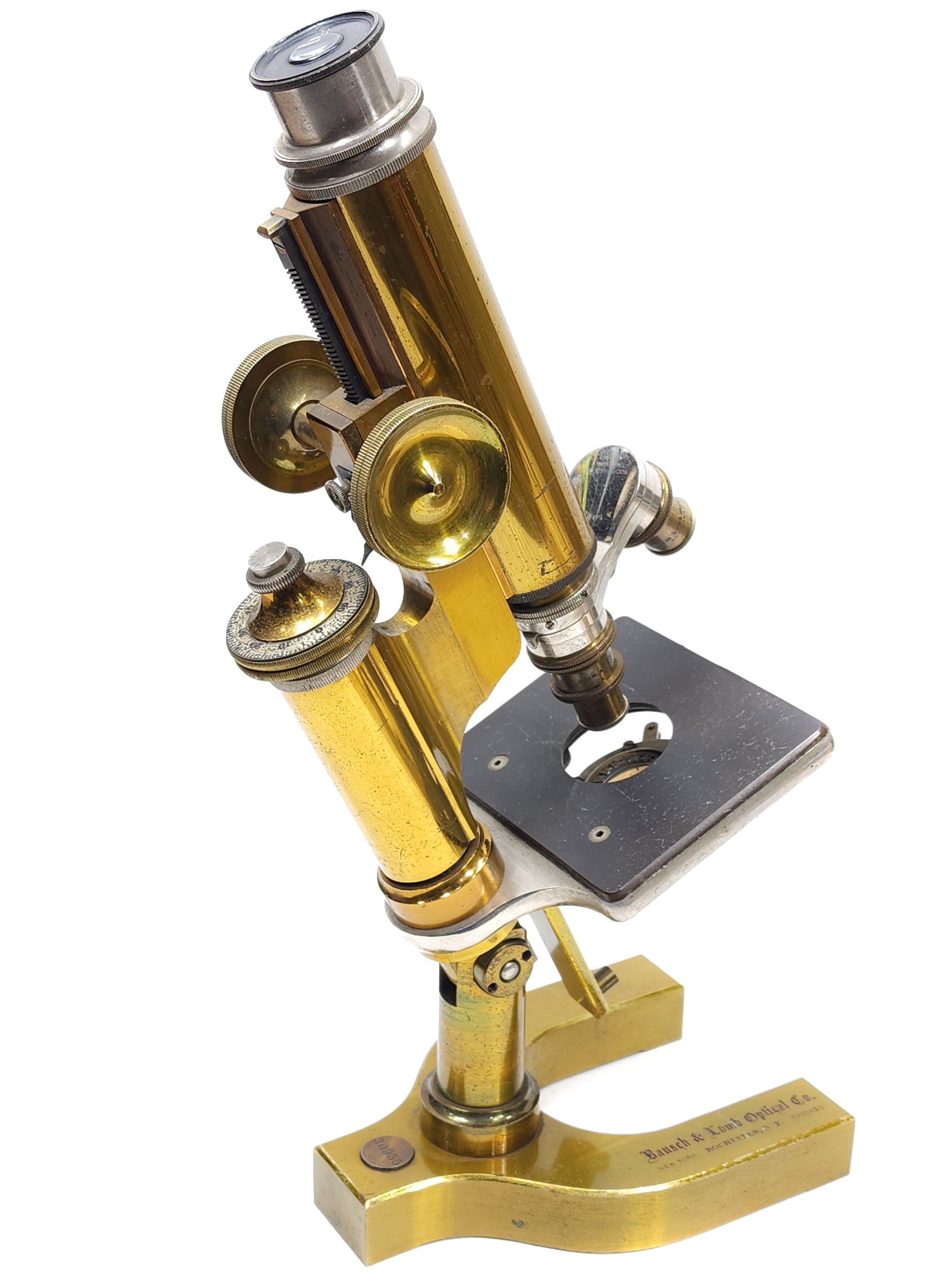 Antique 1899 Bausch & Lomb Harvard Model Brass Microscope - Etsy
