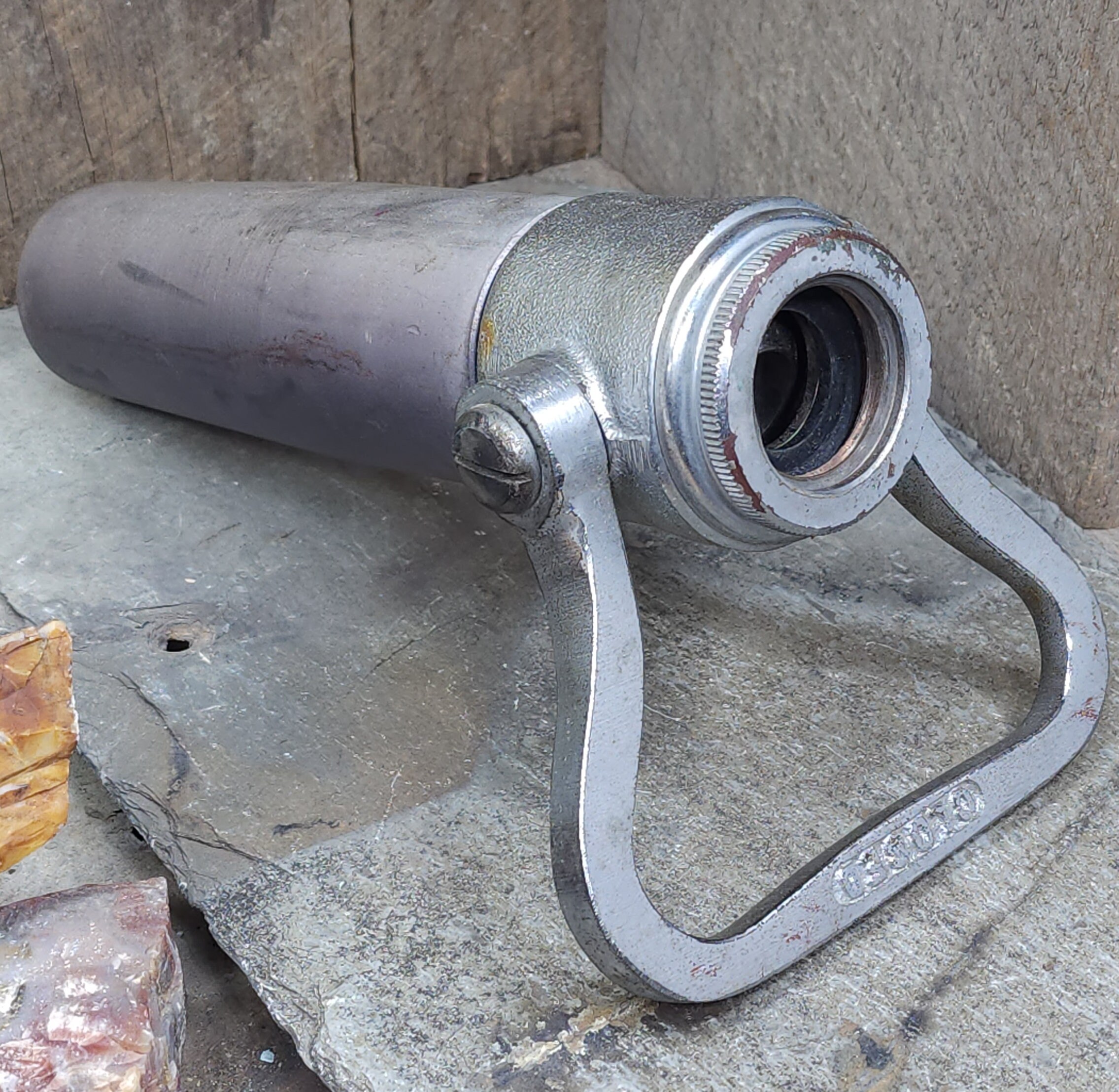 Vintage 23/3 Fire Fighting Fire Hose Nozzle Ball Valve & Lever Handle ...