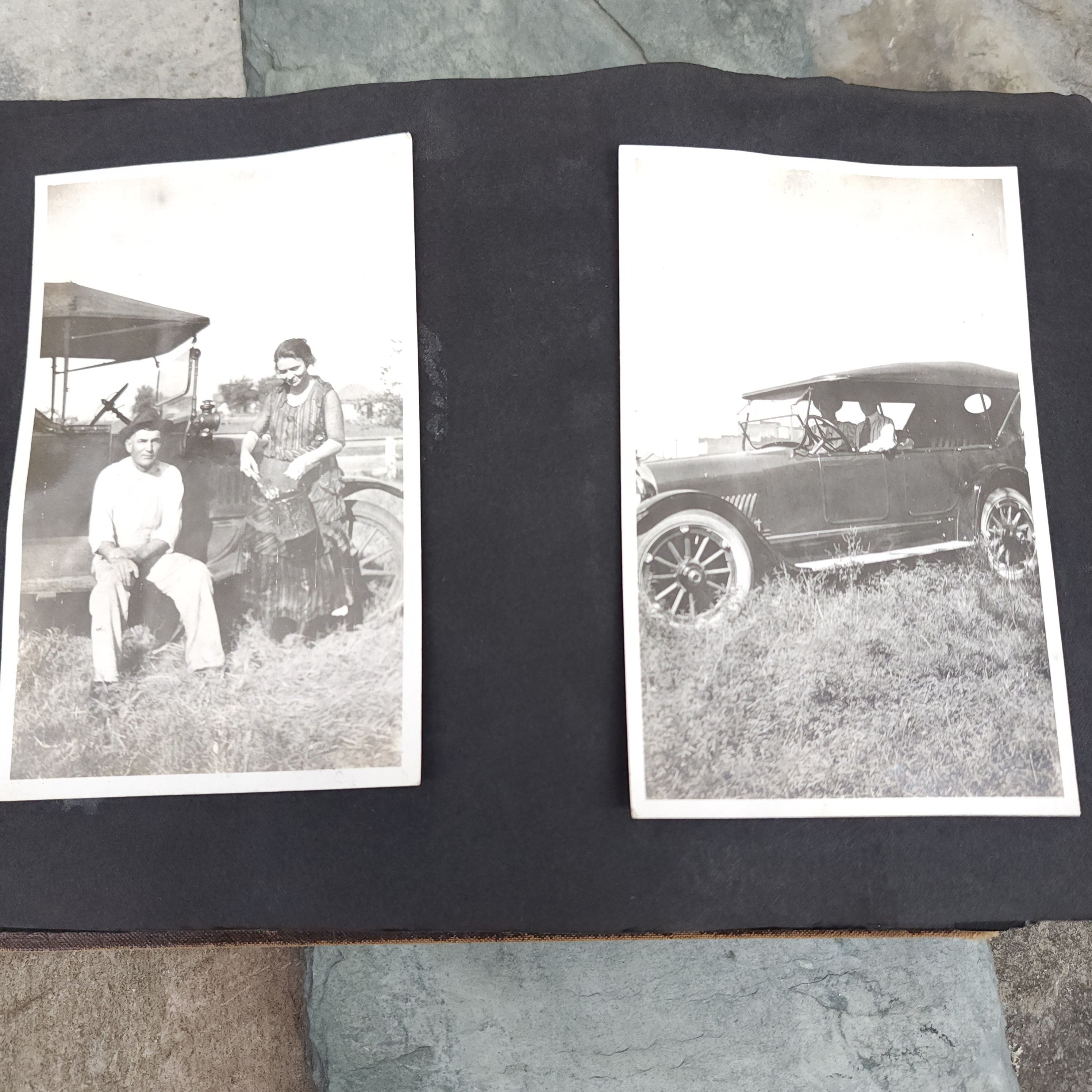 Antique World War I Era Family Photo Album Photograph Book Post-mortem War Train - Etsy