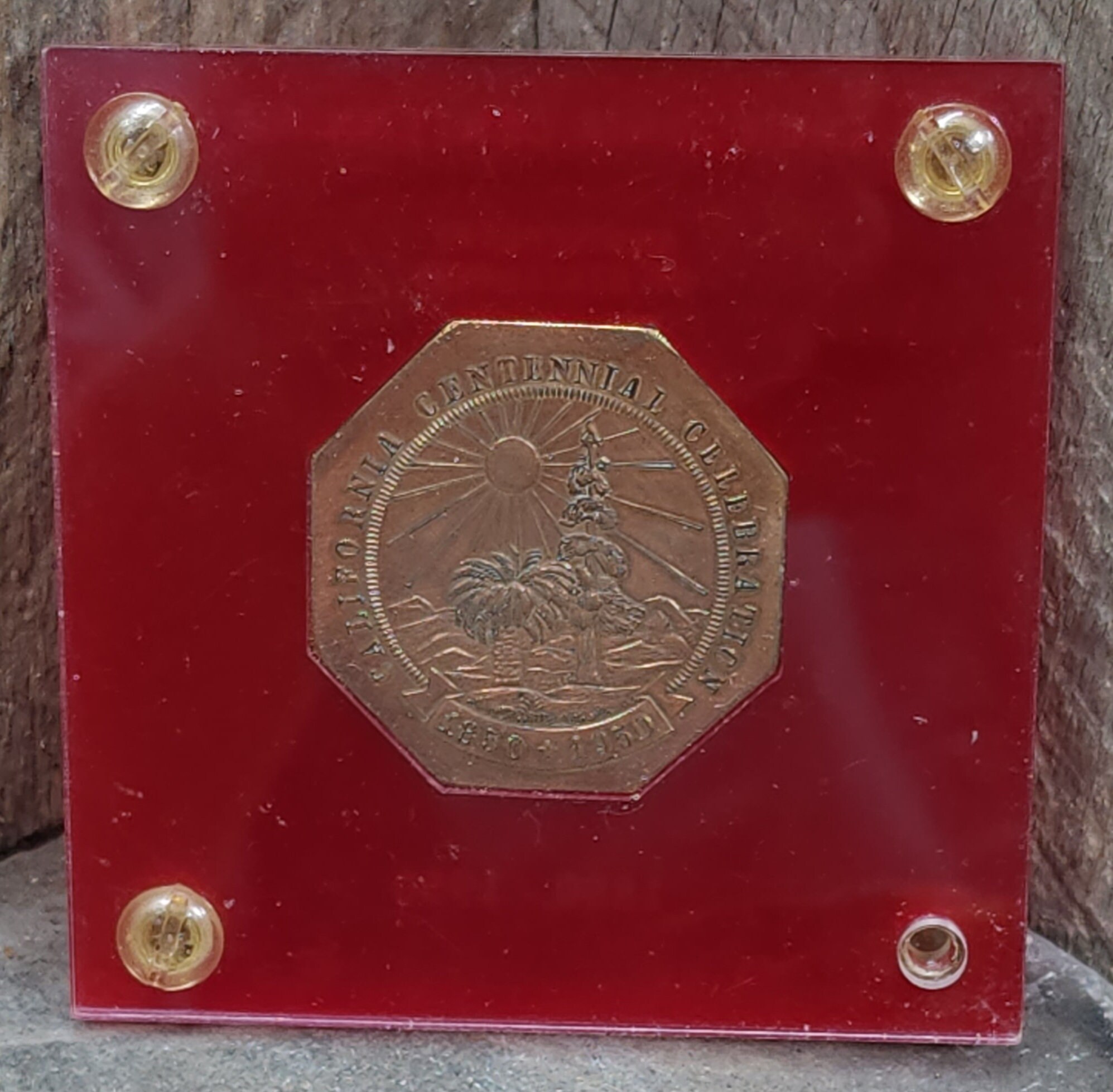 1950 Vintage California Centennial So-called Dollar Fifty Dollar Coin ...