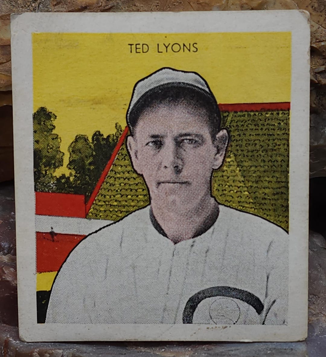 Theodore Ted Lyons 1933 Tattoo Orbit Chewing Gum Baseball Card Chicago ...