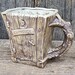 1973 Vintage Jim Rumph Art Pottery Figural Outhouse Shaped Mug Tankard ...