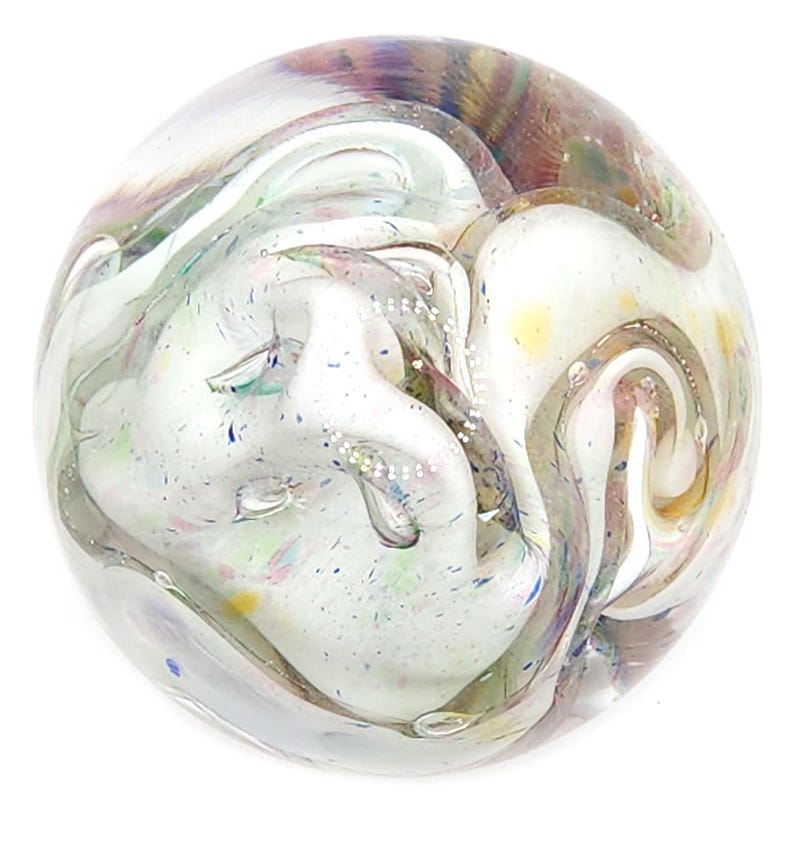 Vintage Robert Held Art Glass Signed Large Egg Shaped Paperweight ...